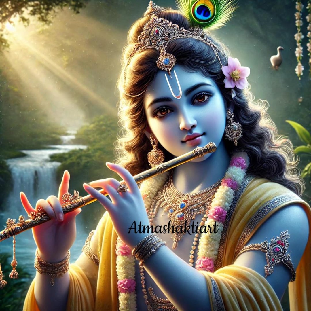 Lord Krishna,digital Art,digital Download, Beautiful Art, Divine Art ...