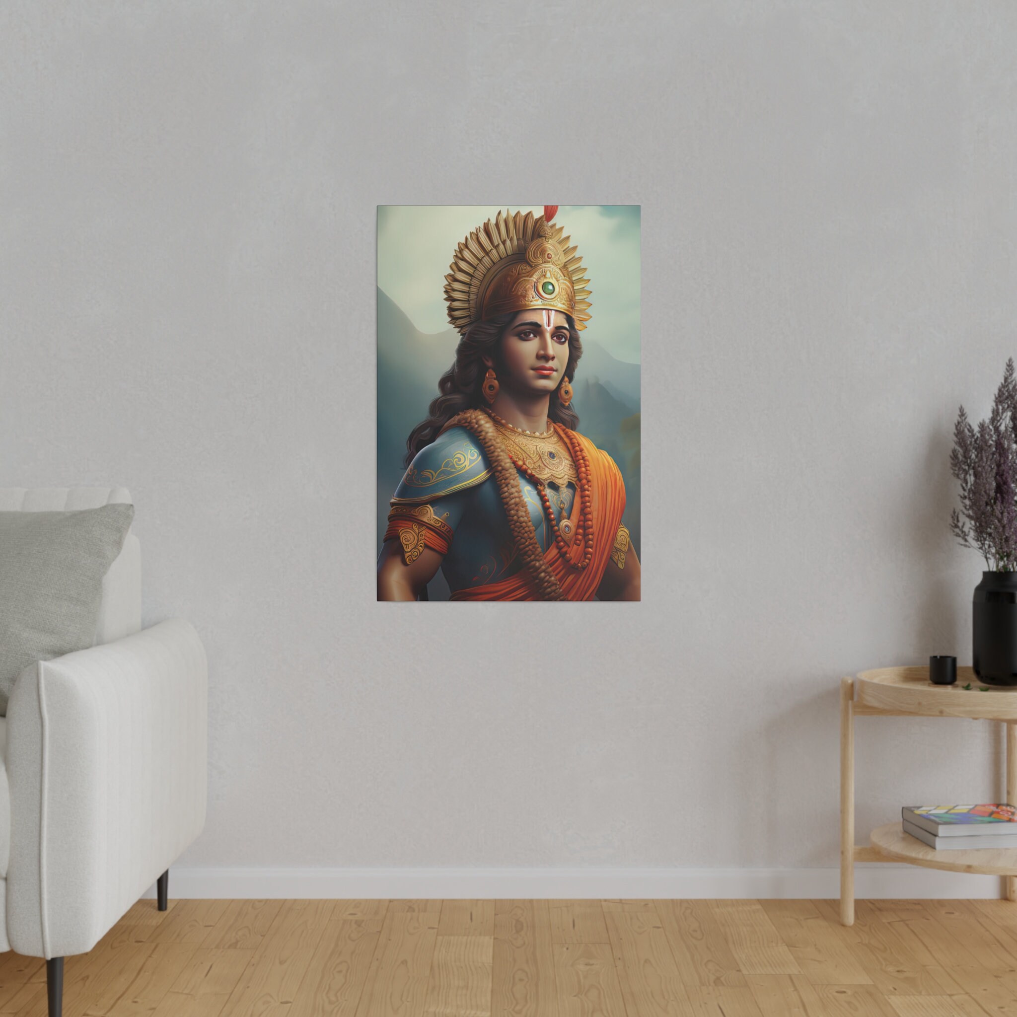 Lord Ram Ramayan Hindu God Ram Canvas Art Home Decor Jai Shri Ram ...