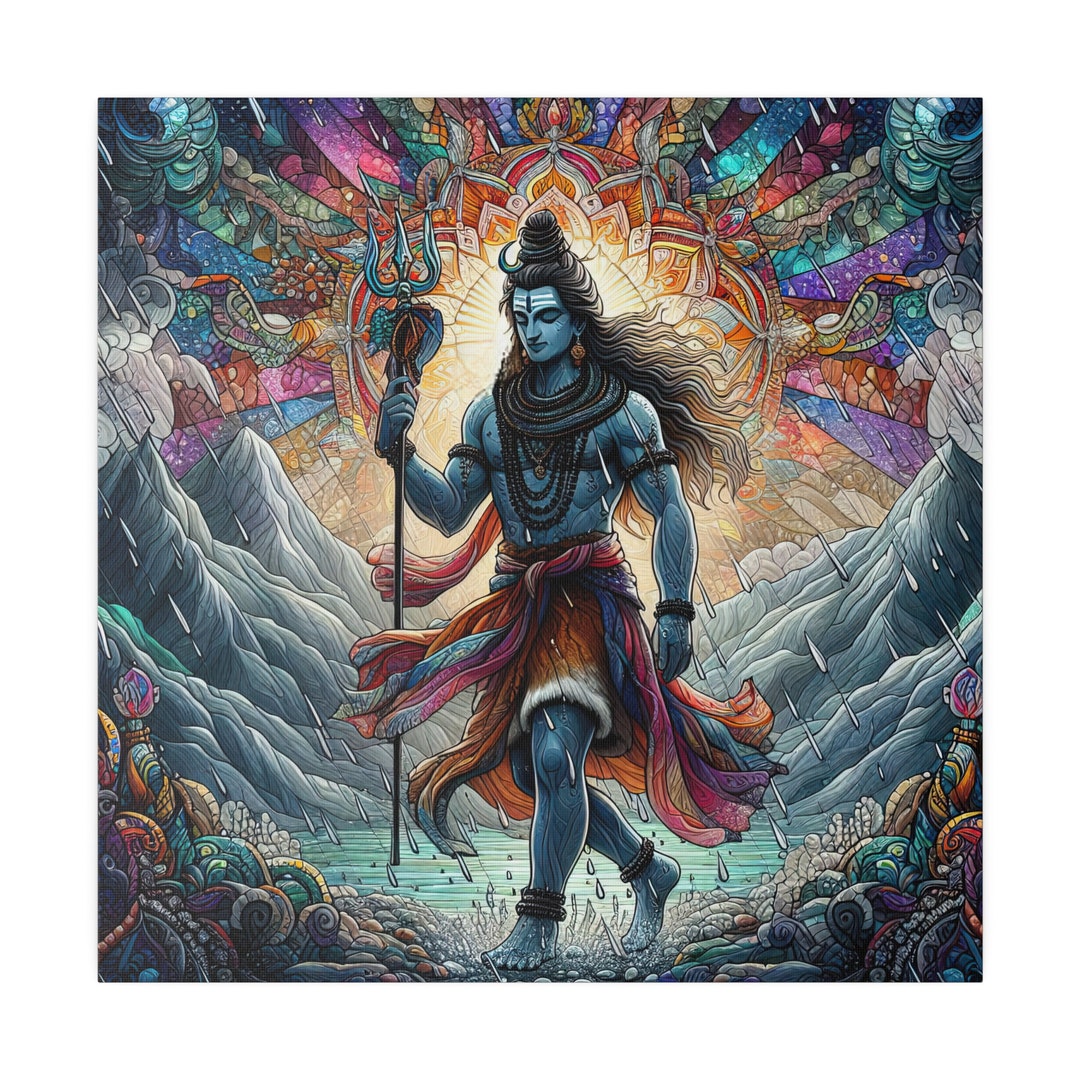 Sublime Lord Shiva Lord Shiva Walking in Rain Lord Shiva - Etsy