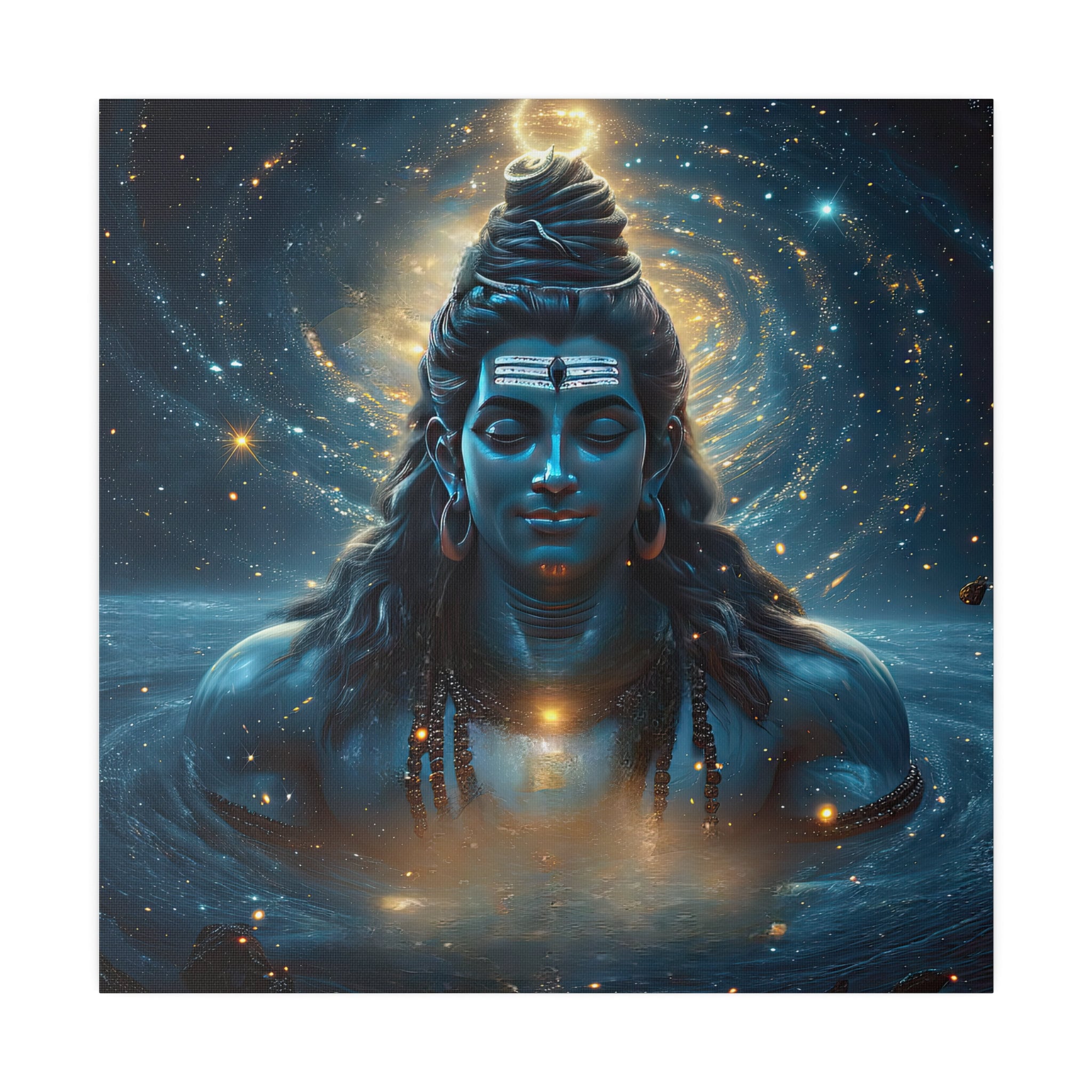 Lord Shiva, Cosmic Lord Shiva , Home Décor, Canvas Decor, Wall Art ...