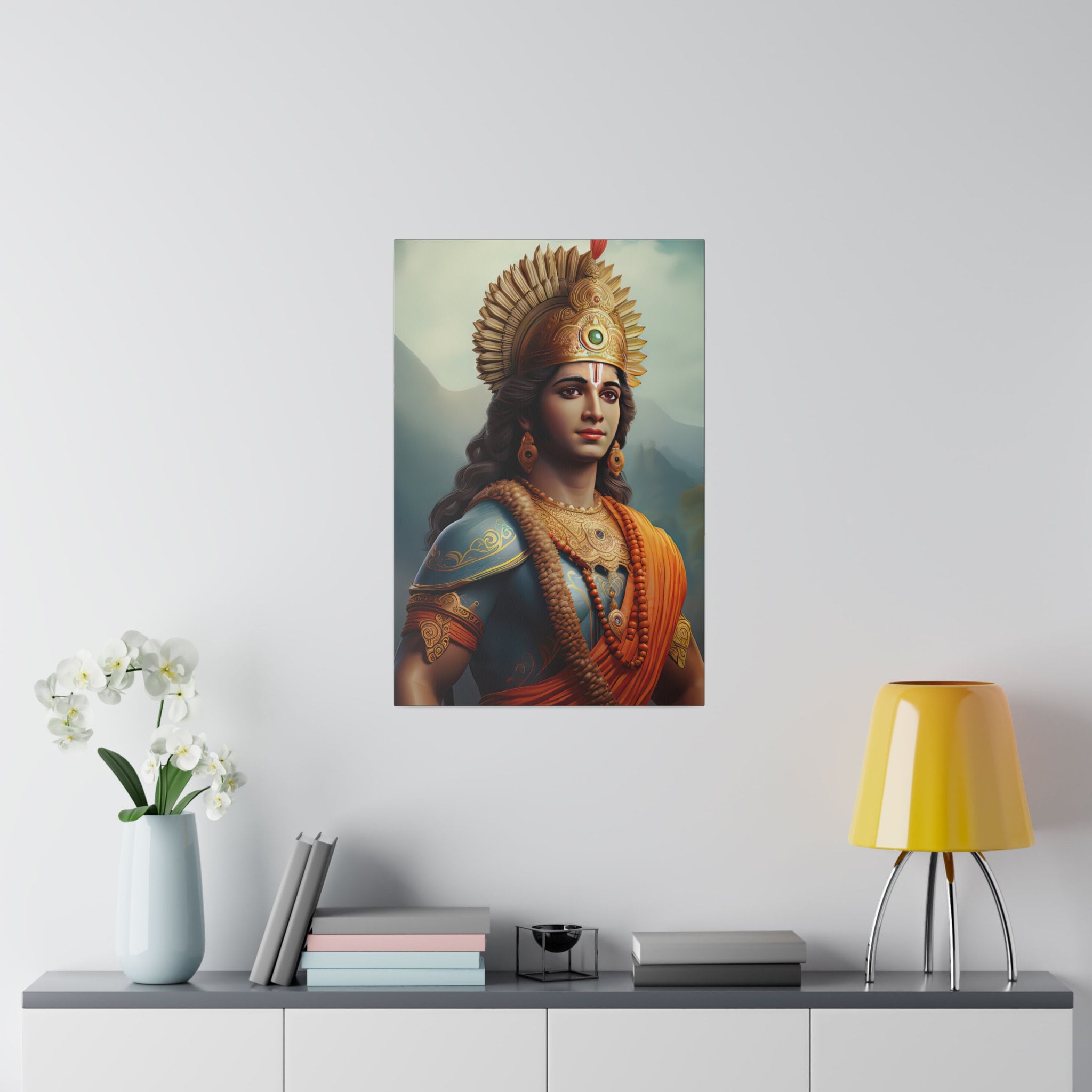 Lord Ram Ramayan Hindu God Ram Canvas Art Home Decor Jai Shri Ram ...