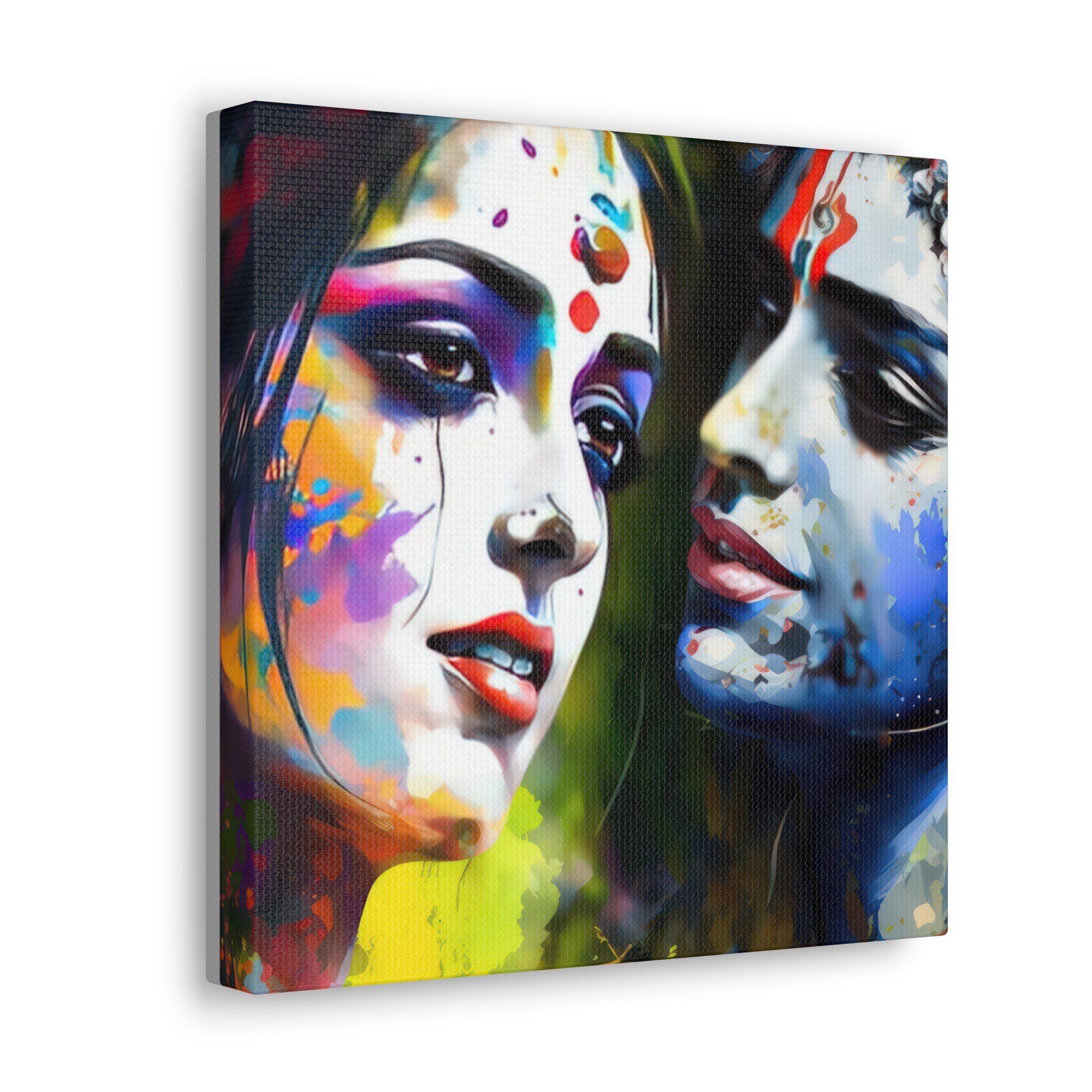 Radhe Krishna Canvas Print: Hindu Art, Indian Painting - Etsy