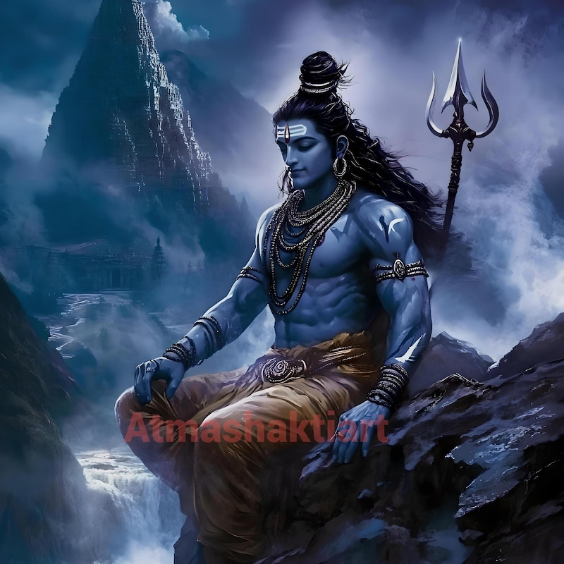 Buy Mahadev Wall Art Online In India - Etsy India