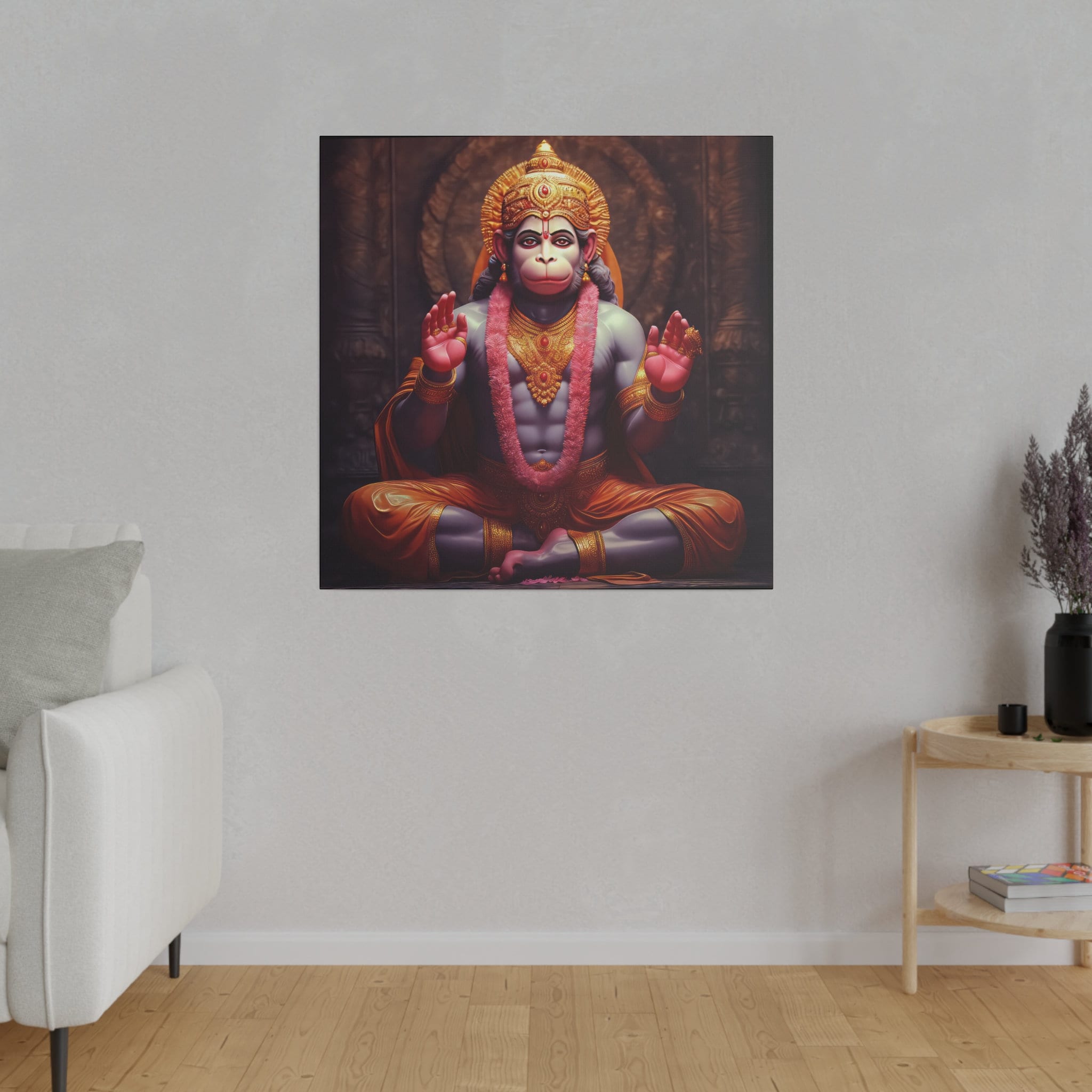 Lord Hanuman the Divine God , Hanuman Painting, Lord Hanuman Poster ...