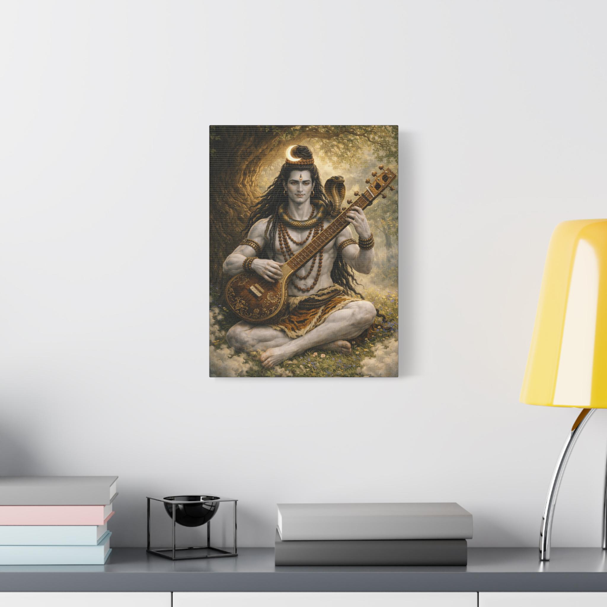 Lord Shiva Playing Sitar , Divine Art , Lucky Art , Lord Shiva, Sitar ...