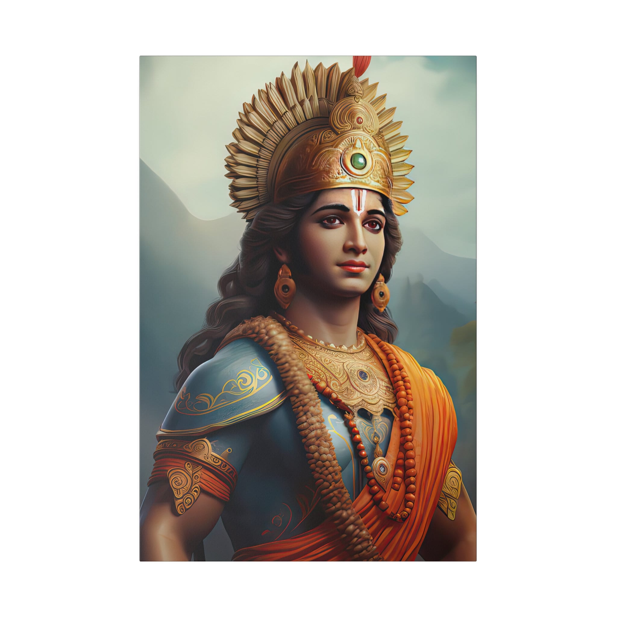 Lord Ram Ramayan Hindu God Ram Canvas Art Home Decor Jai Shri Ram ...