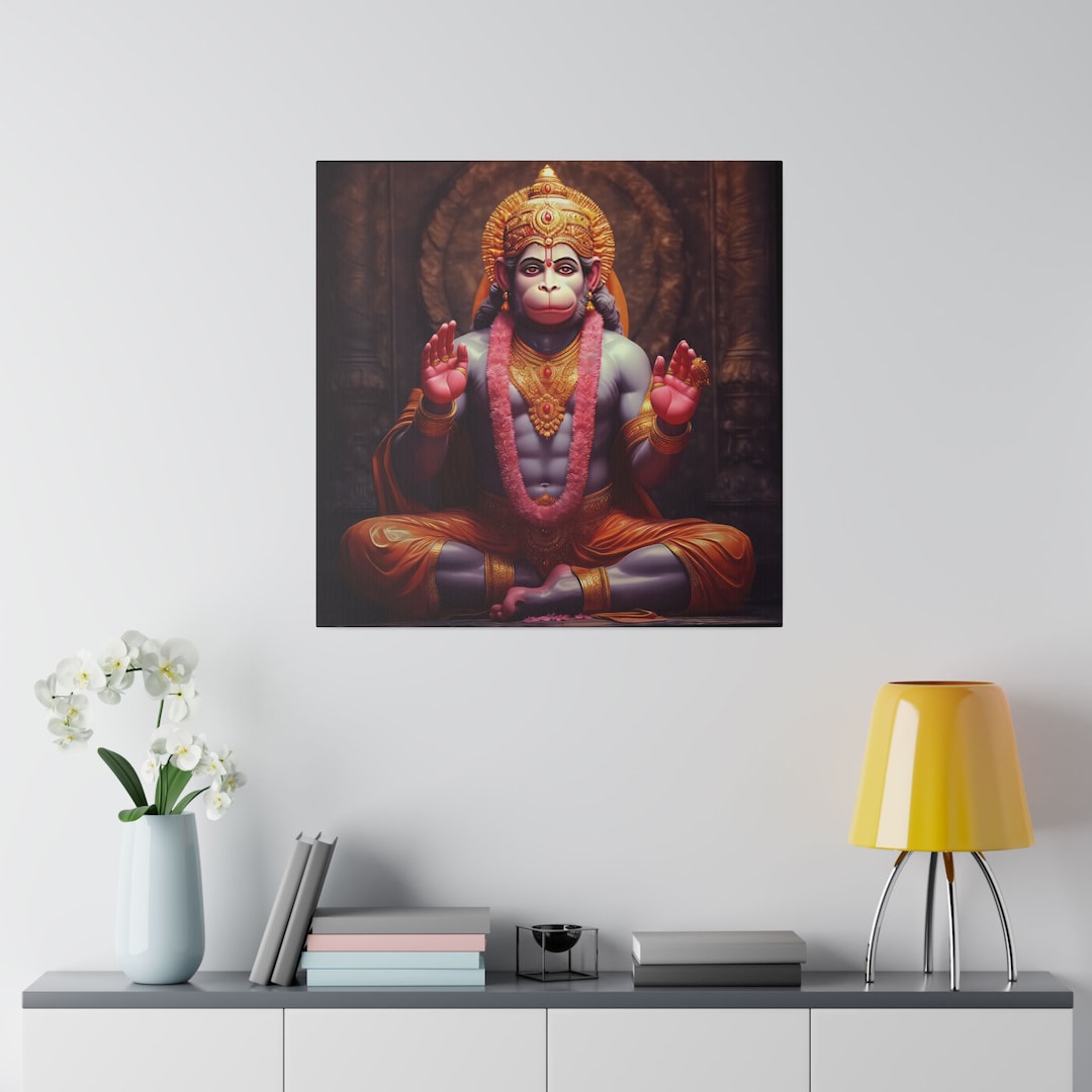 Lord Hanuman the Divine God Hanuman Painting Lord Hanuman - Etsy Australia