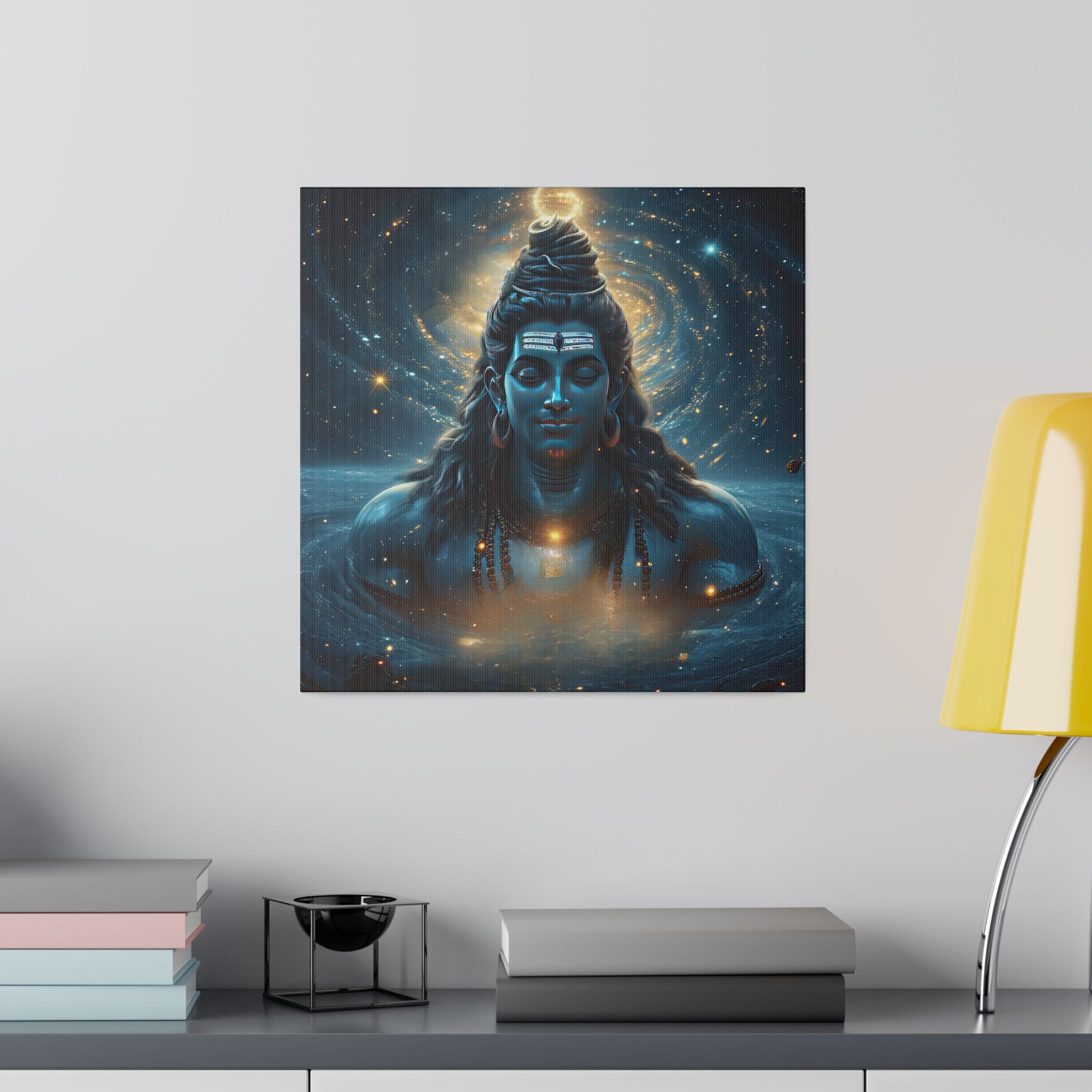 Lord Shiva, Cosmic Lord Shiva , Home Décor, Canvas Decor, Wall Art ...