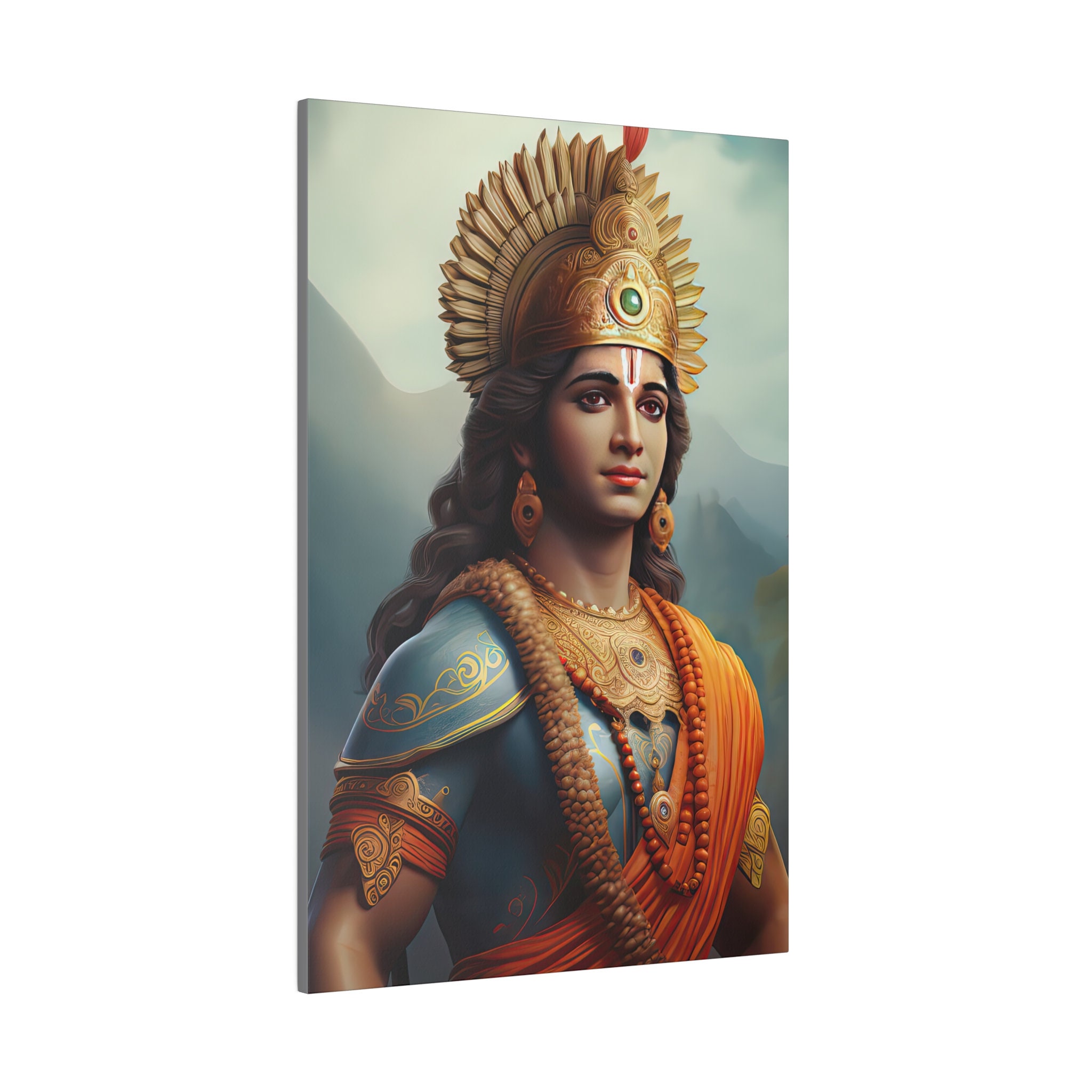 Lord Ram Ramayan Hindu God Ram Canvas Art Home Decor Jai Shri Ram ...