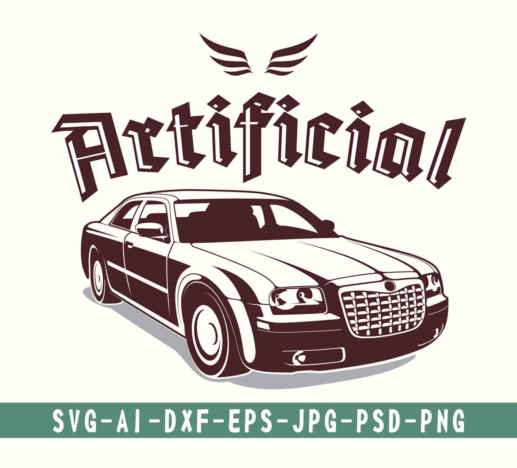 Chrysler 300 Logo Vector