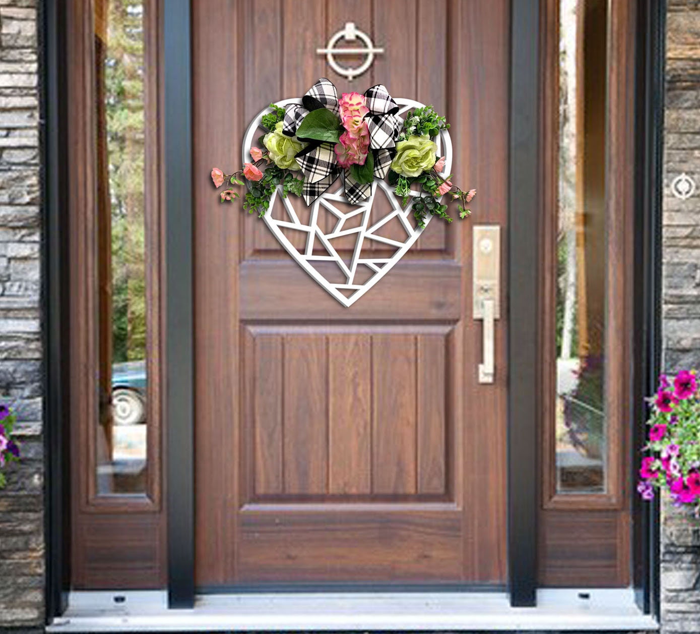 Filigree Heart Svg Heart Svg Bundle Split Heart Monogram - Etsy