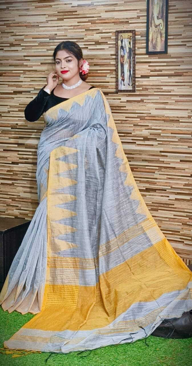 Handmade Handloom Handwaving Exclusive Design Partywear Khadi Silk ...