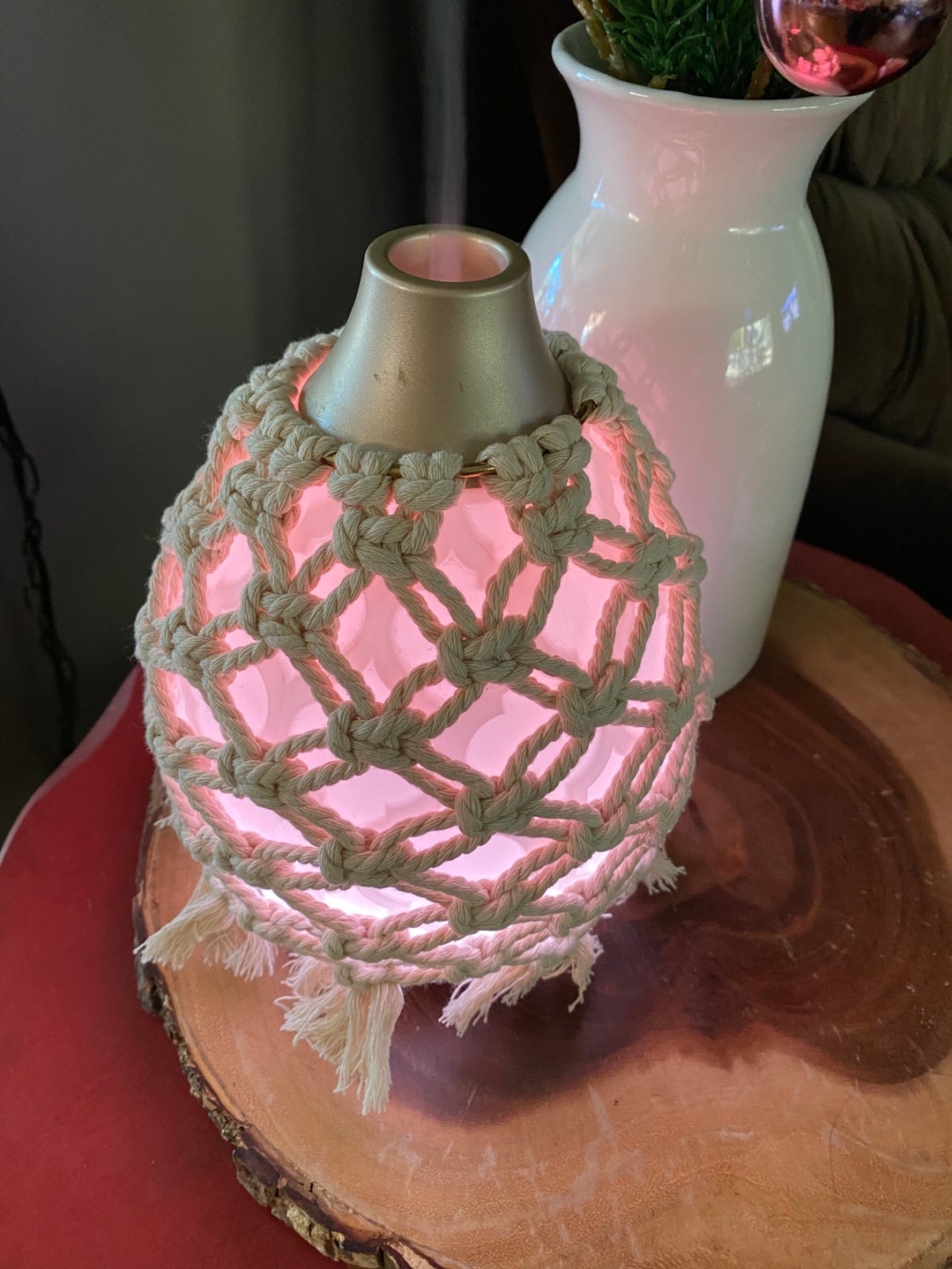 Macrame Desert Mist Cover - Etsy