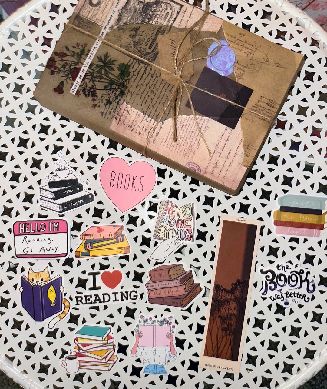 Blind Date With A Book + Book Sticker Pack | Choose Your Genre | Book ...