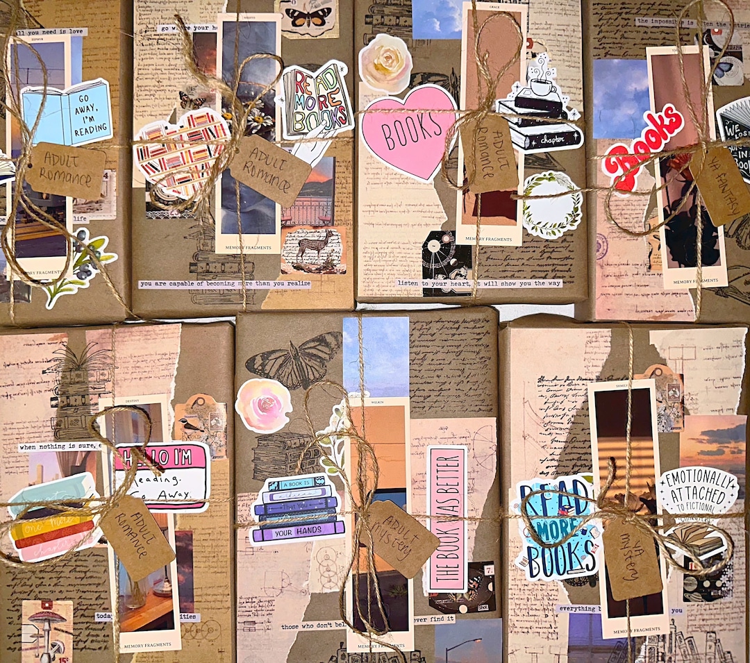 Blind Date With A Book | Surprise Book | Choose Your Genre | Bookmarks ...