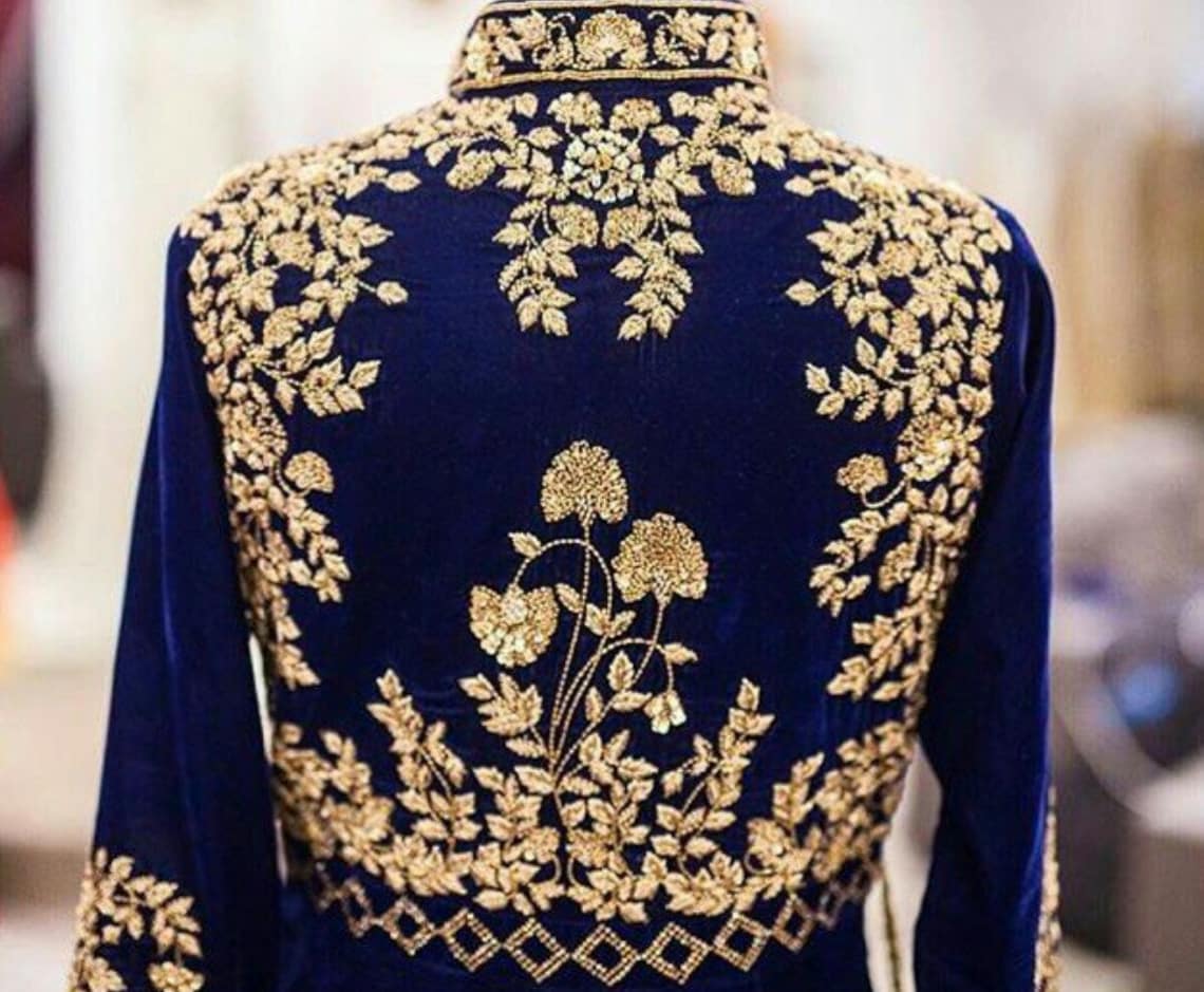 Hand Embroidered Blouse - Etsy