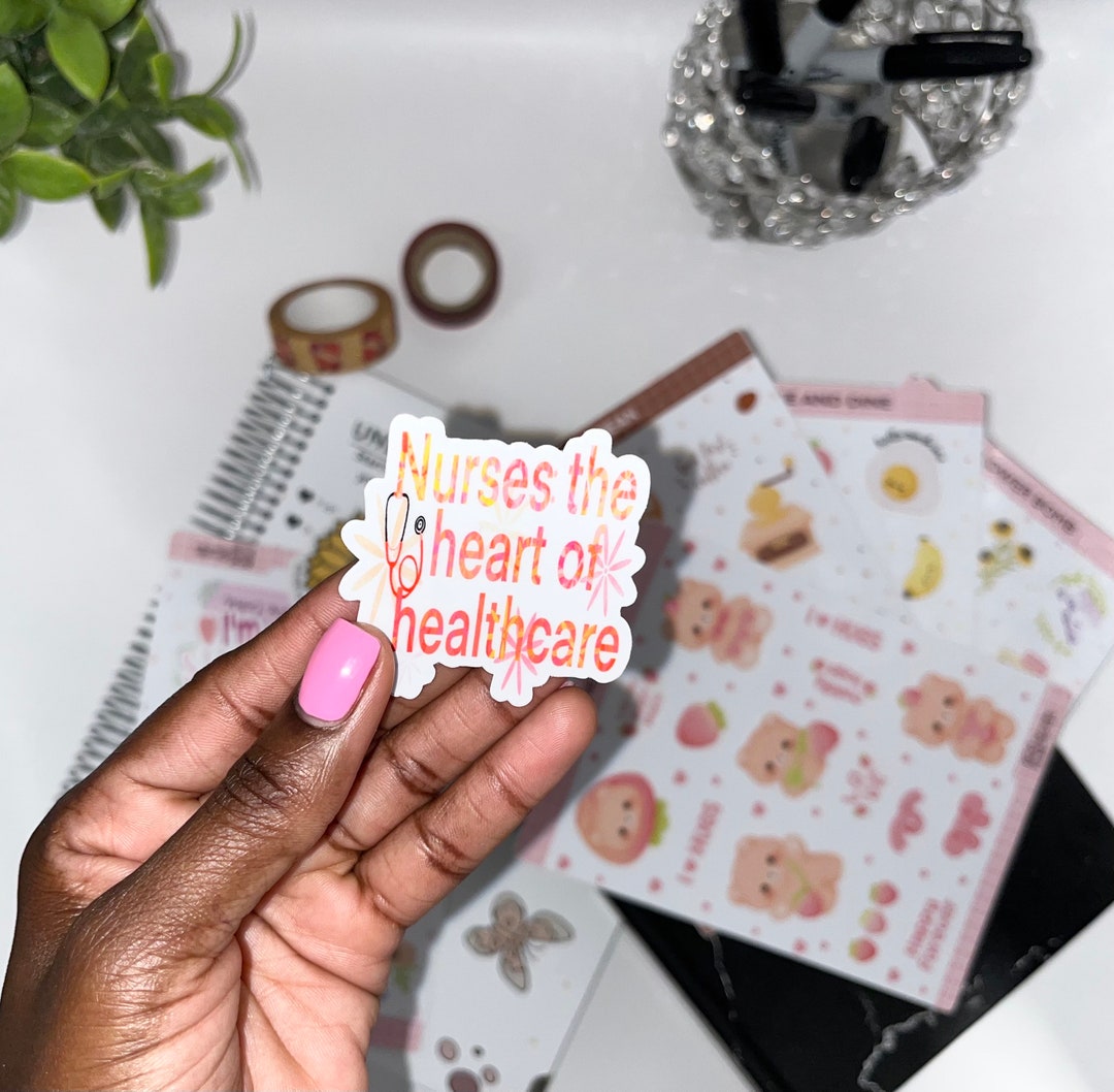 Colorful Nurse Vinyl Sticker | Nurse | Best Friend Gift | Nursing ...