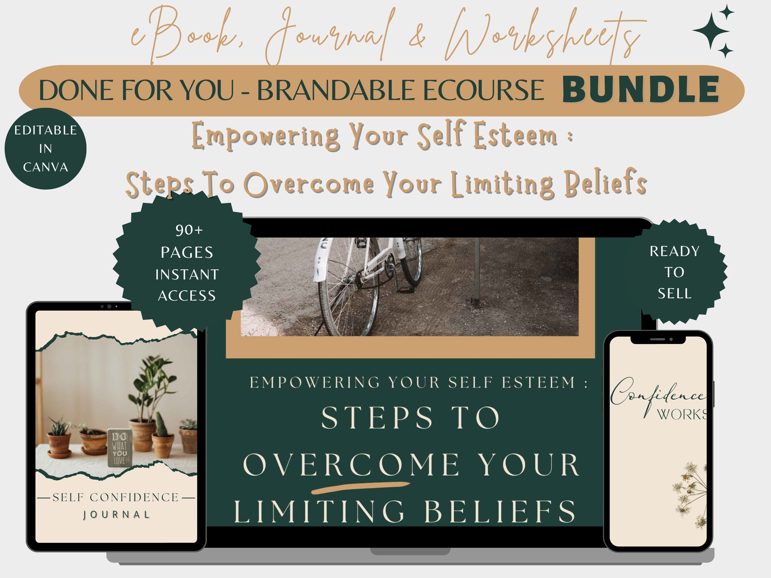 Steps To Overcome Your Limiting Beliefs Done For You Coaching Etsy