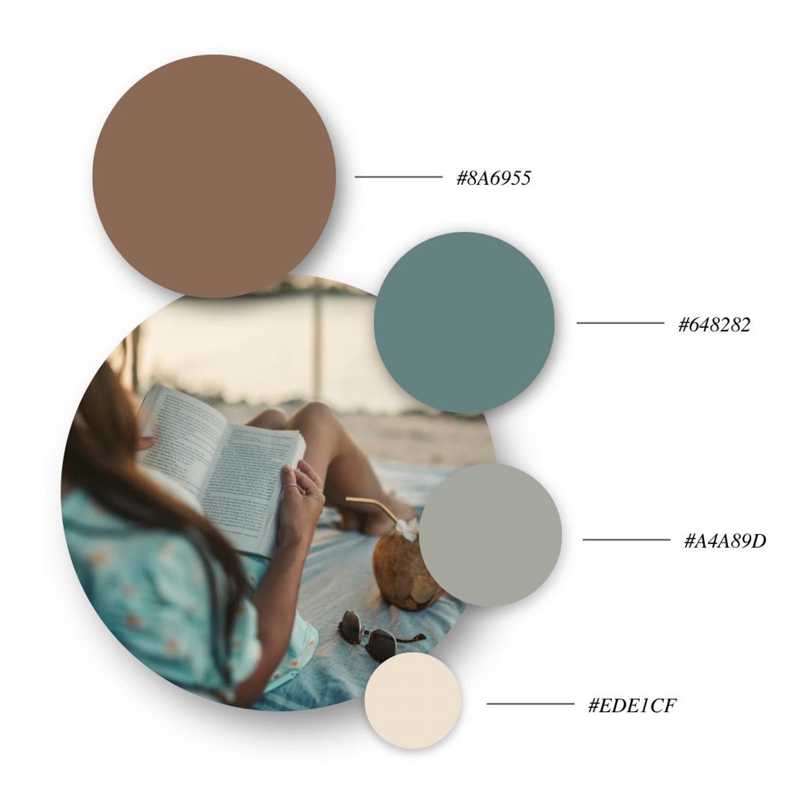 Author Branding Color Palettes | Bookstagram Aesthetic Colors With Hex ...