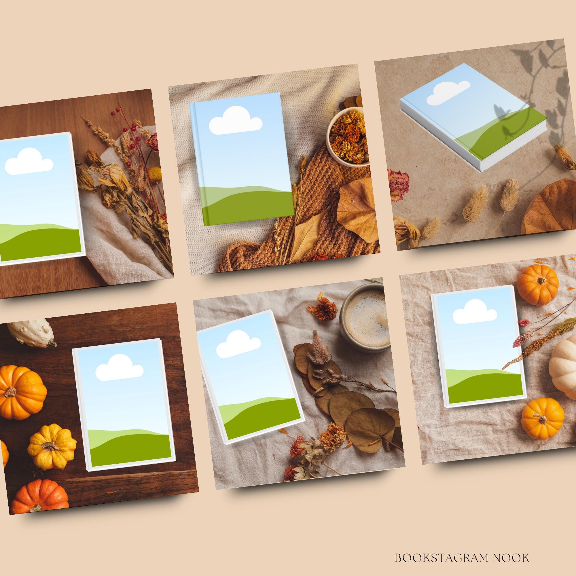 Canva Book Mockups, Book Cover Mock up Template, Author Flatlays, Canva ...