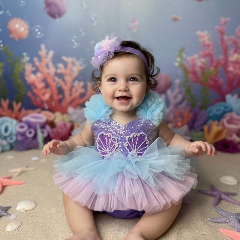 Kids Mermaid Dress - Etsy