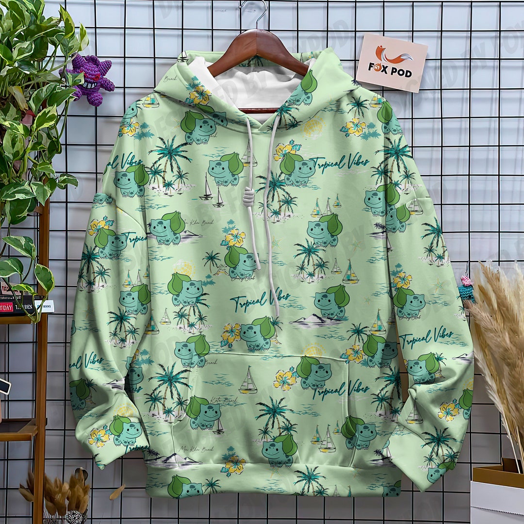 Bulbasaur Hoodie Shirt Gifts for Men Women Christmas Birthday - Etsy