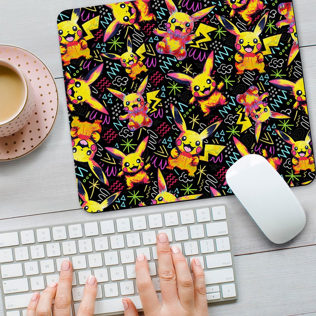 Pikachu Cute Mouse Pad Desk Mat Protector Cute Mouse Pad - Etsy