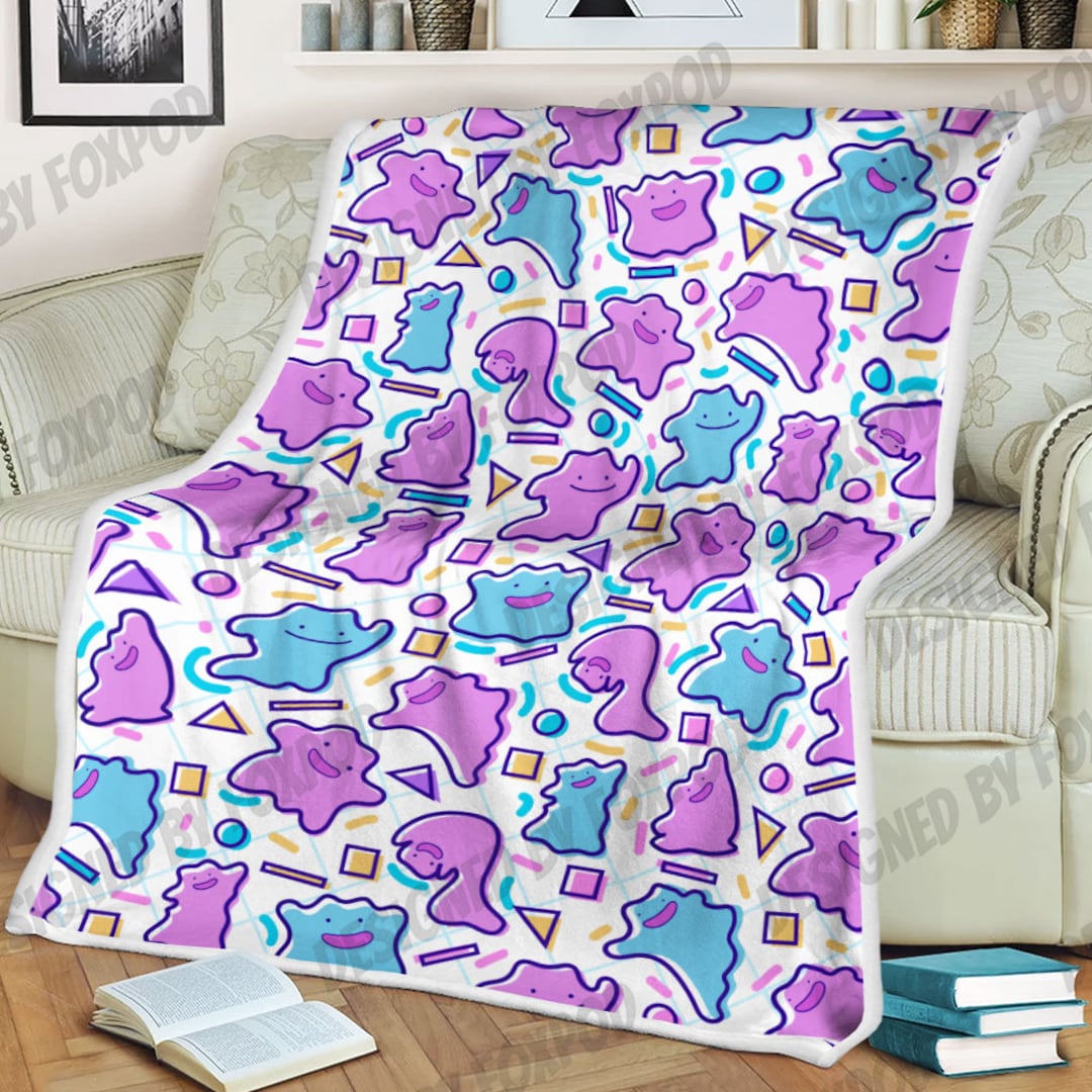 Ditto Fleece Blanket Gifts for Christmas Birthday Valentine Day - Etsy