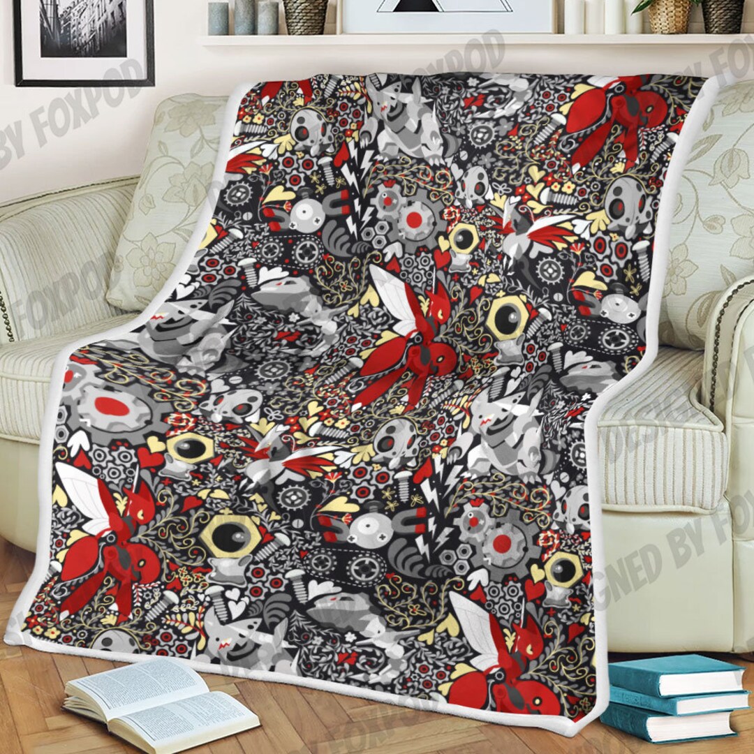 Scizor Cute Fleece Blanket Baby Birthday Gift Home Decor - Etsy