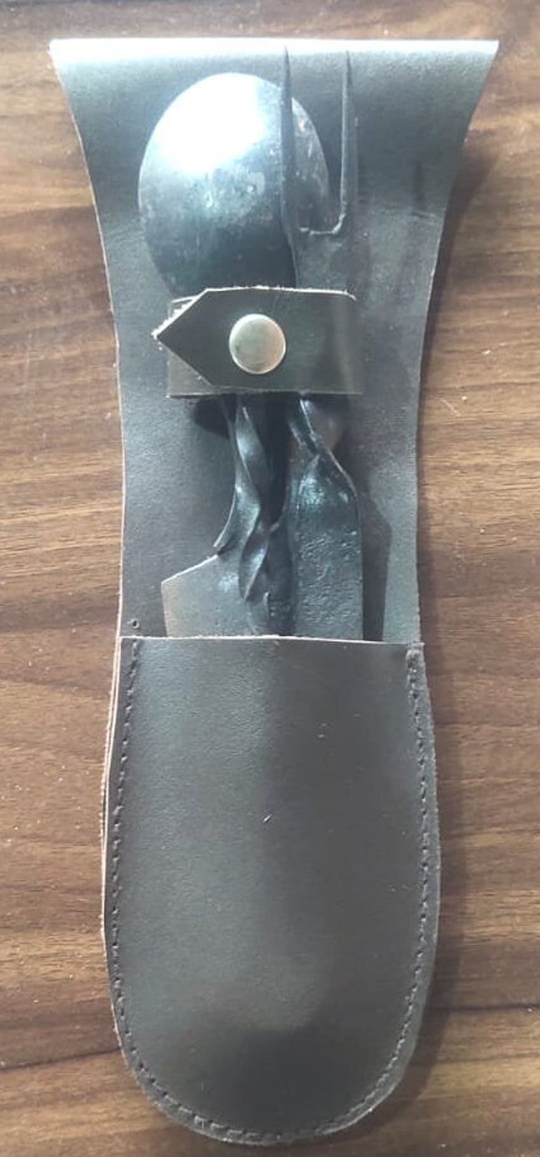 Medieval Cutlery Set, Hand Forged Medieval Kitchen Set Spoon, Knife ...