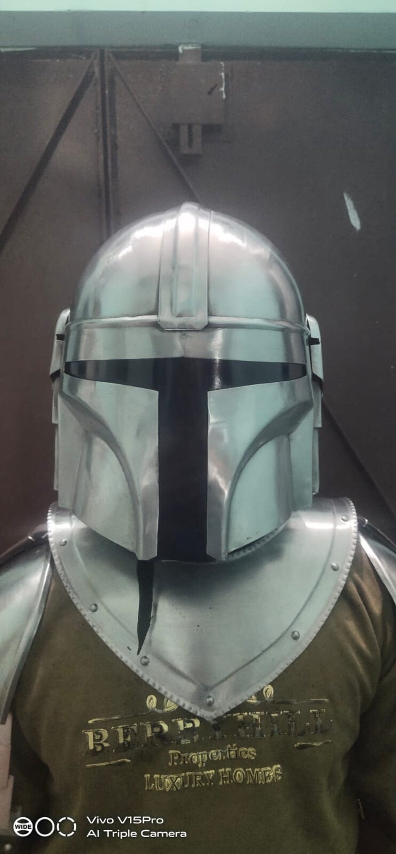 Medieval Helmet Authentic Knight's Armor, Battle-ready Headgear ...