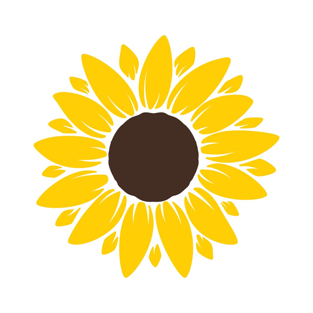 Sunflower SVG File - Etsy Canada