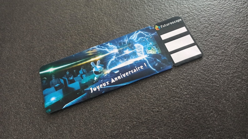 Futuroscope Ticket, Personalized Ticket, Invitation, Personalized Gift ...