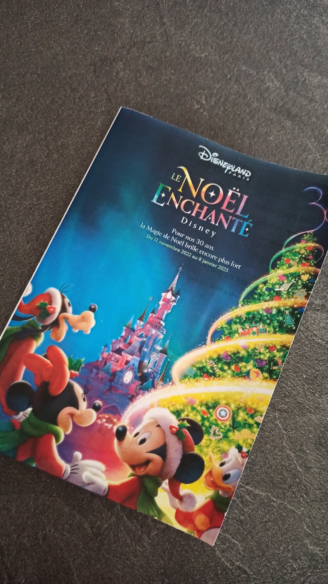 Disneyland Paris Guide, Surprise Card, Original Travel Announcement ...