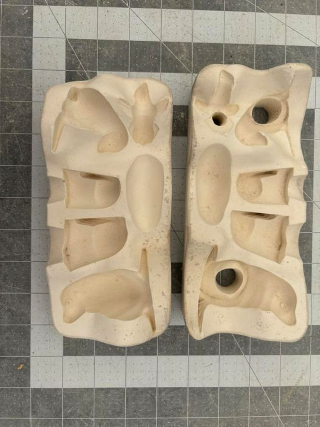 Seal Family Duncan 421A Ceramic Casting Mold s6 - Etsy