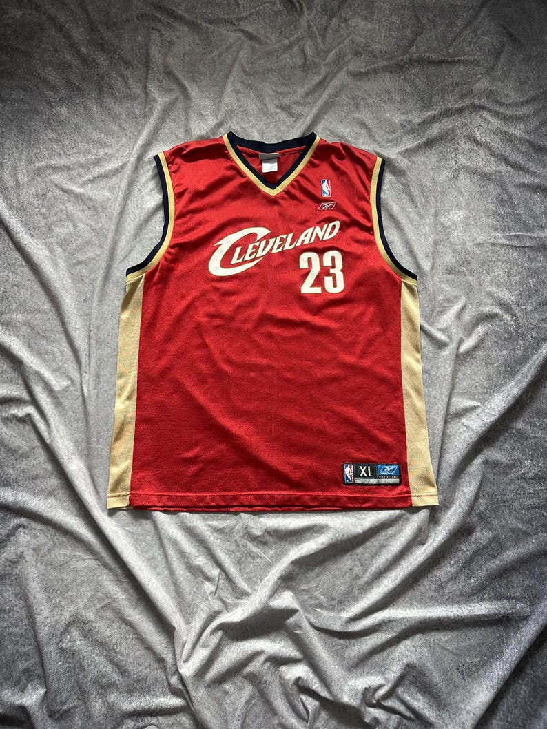 Lebron James Cleveland Cavaliers #23 Reebok NBA Jersey Mens Size Xlarge ...