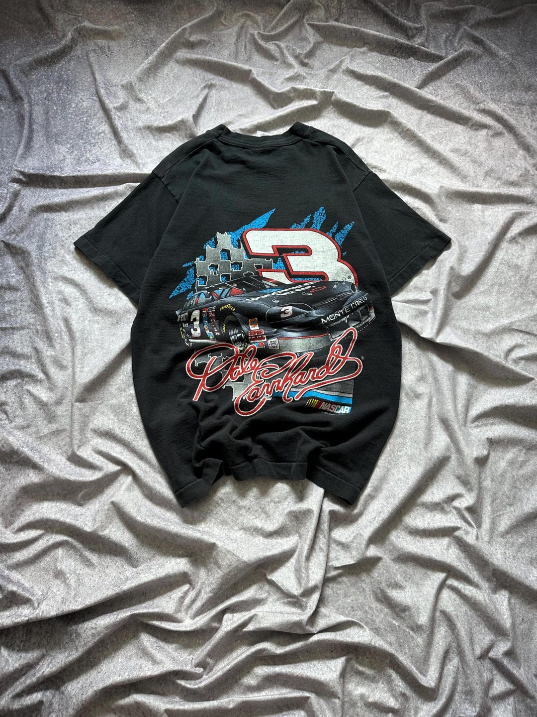 Vintage Dale Earnhardt NASCAR 1997 #3 Single Stitch Shirt - Size Men’s ...
