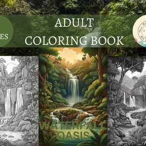 Oasis Coloring - Etsy