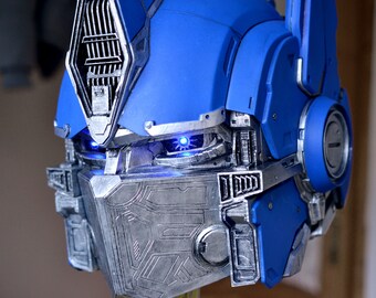 Optimus Prime Transformers Full Wearable Helmet 3D Model STL - Optimus ...