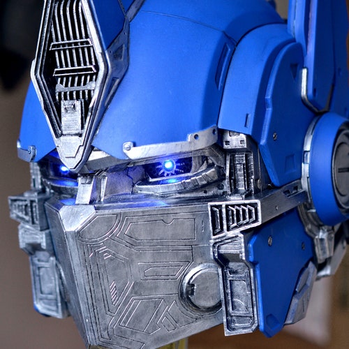 Wearable Transformers Optimus Prime Helmet 3D Printable STL - Etsy
