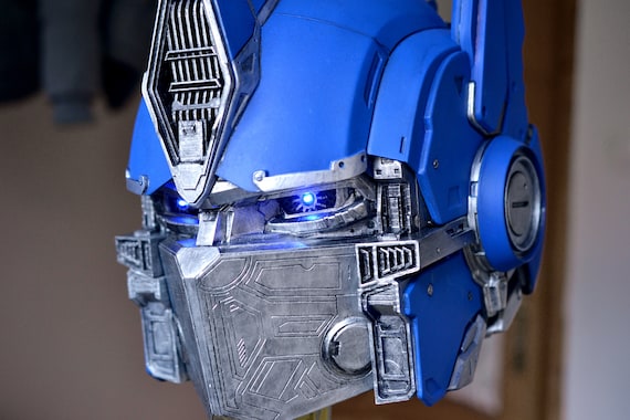 Transformer Helmet Transformers The Last Knight Optimus Prime Voice