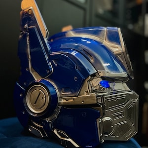 Wearable Transformers Optimus Prime Helmet 3D Printable STL File - Etsy