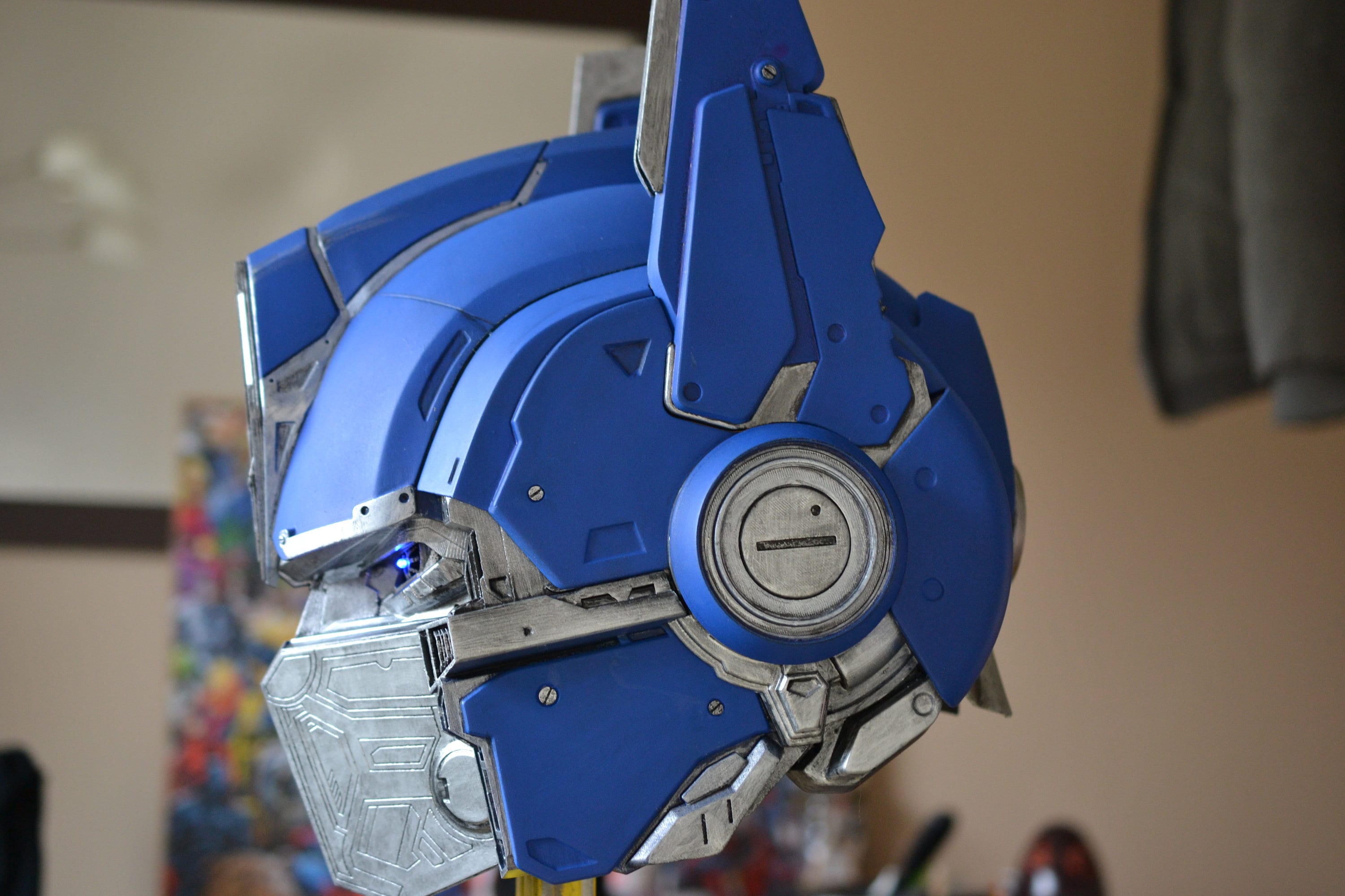 Wearable Transformers Optimus Prime Helmet 3D Printable STL - Etsy UK