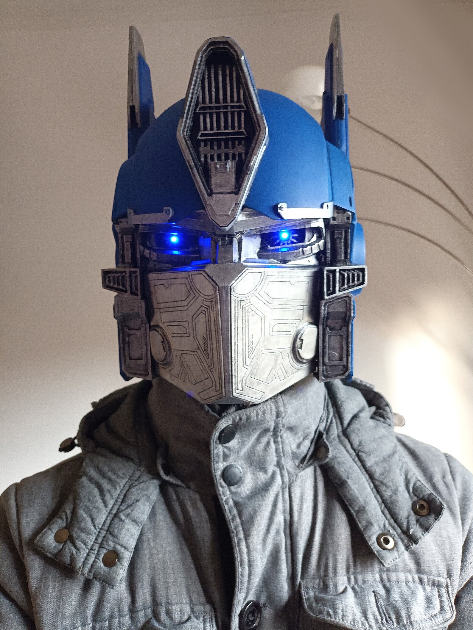 Wearable Transformers Optimus Prime Helmet 3D Printable STL File - Etsy