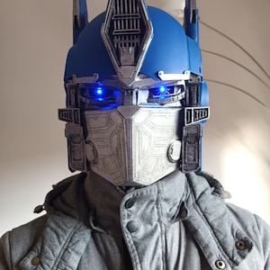 Wearable Transformers Optimus Prime Helmet 3D Printable STL File - Etsy
