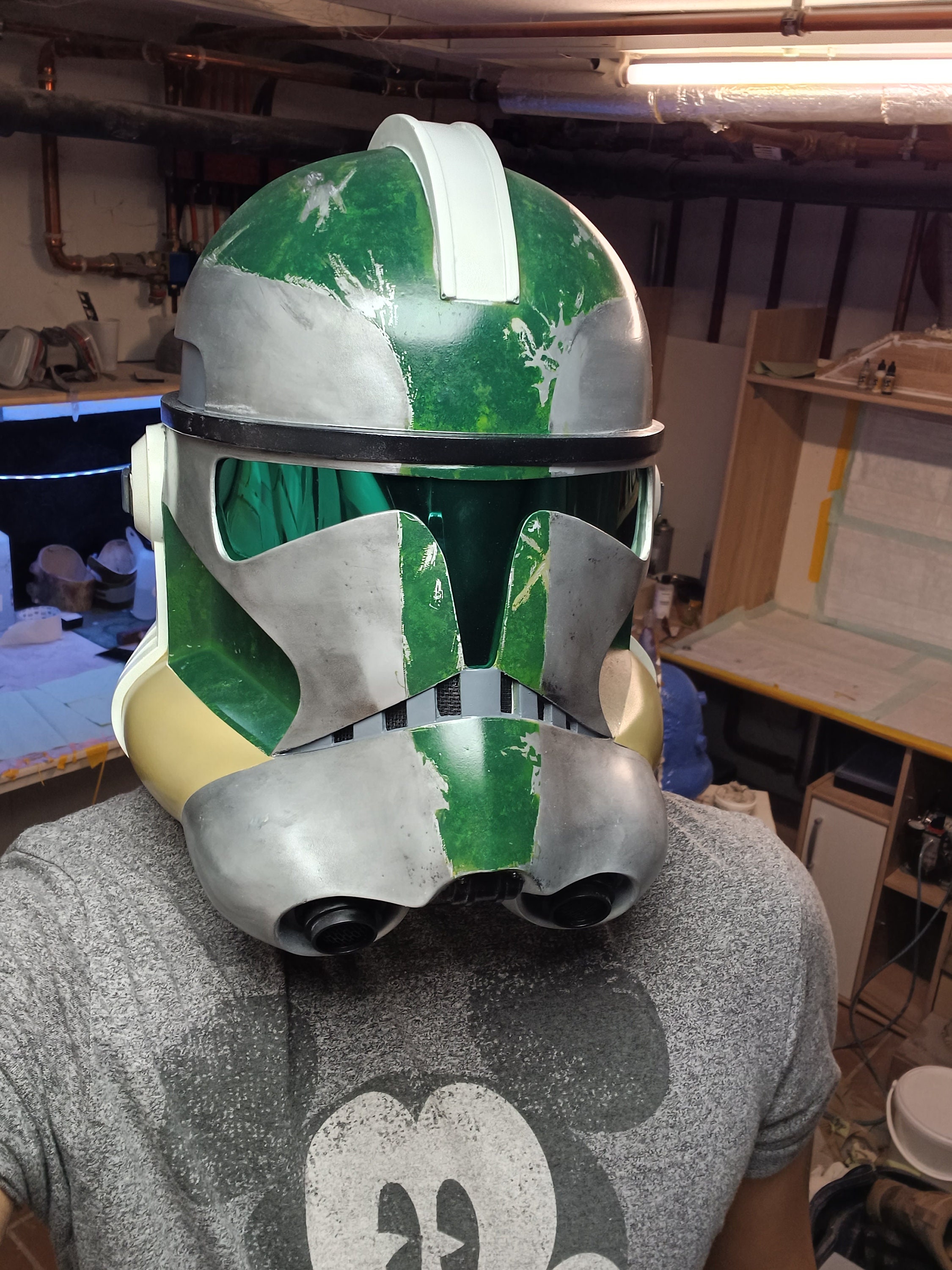 Clone Trooper Commander Gree ROTS - Etsy