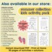 SUMMER Printable Activity Placemat, Activities for Kids, Word Find ...