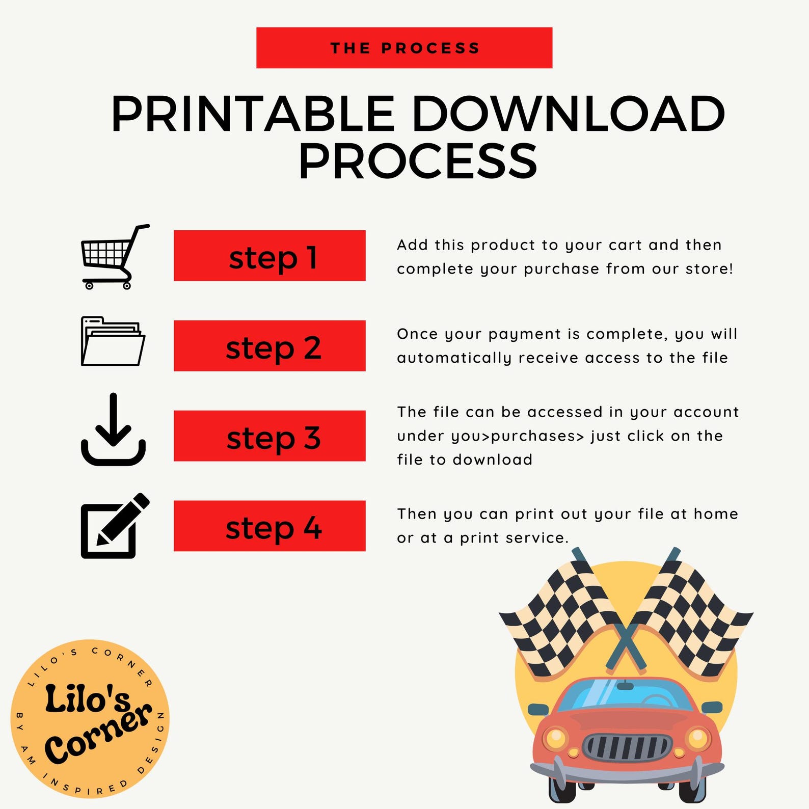 RACECARS, RACING Printable Activity Placemat, Activities for Kids, Word ...