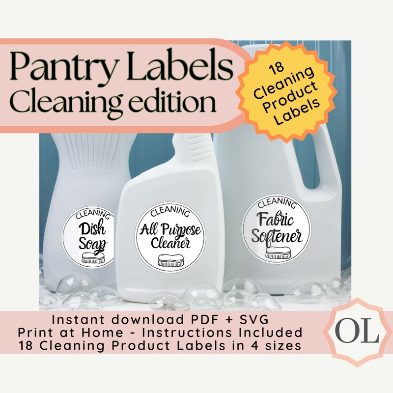 Pantry Labels - Etsy
