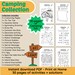 CAMPING Kids Activity Pack, Printable Activity for Kids, Word Find ...